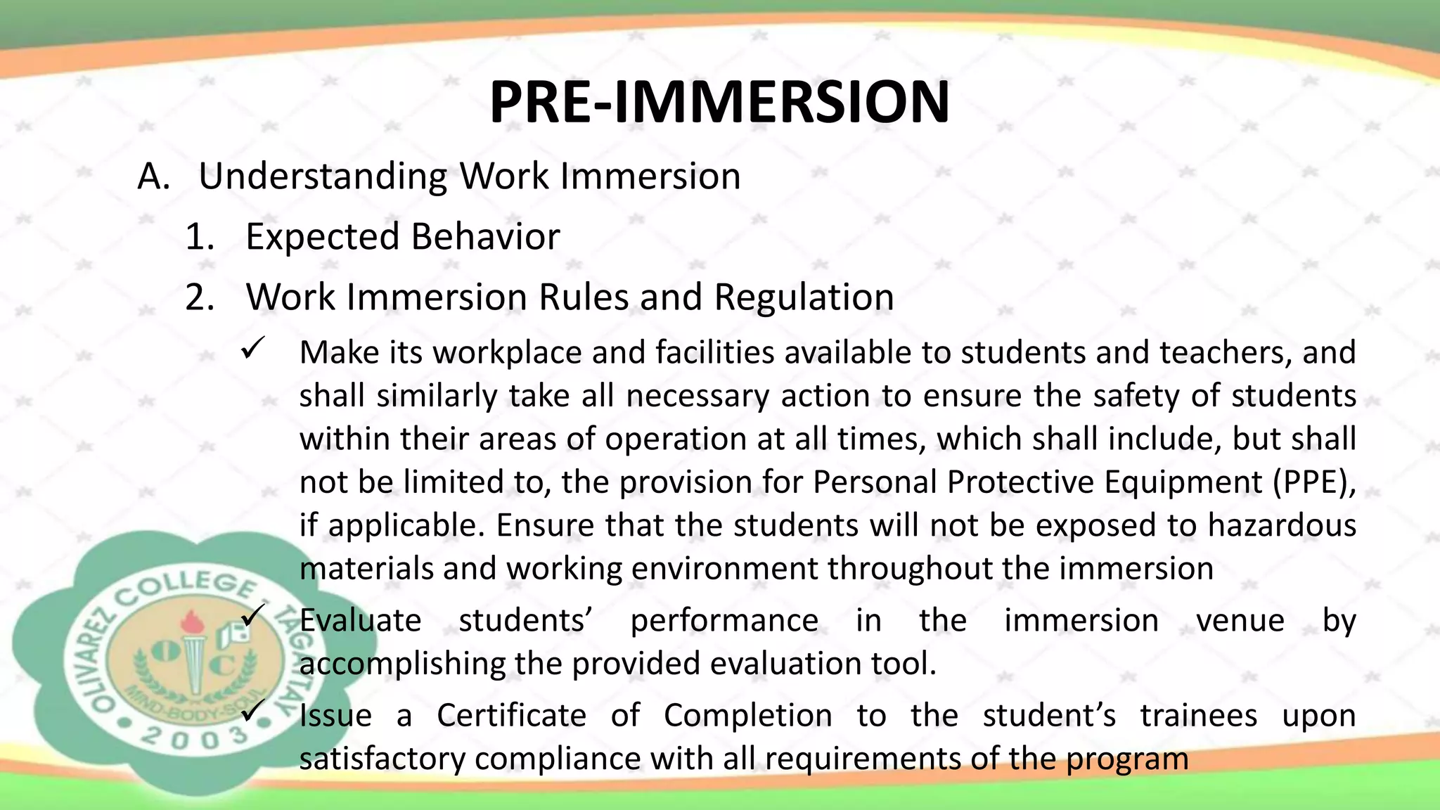 552349600-Pre-Immersion-Orientation-1.ppt