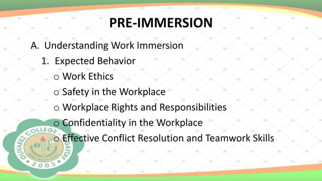 552349600-Pre-Immersion-Orientation-1.ppt | Resume Writing and Advice ...
