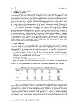 Enhancing the smart parking assignment system through constraints optimization | PDF