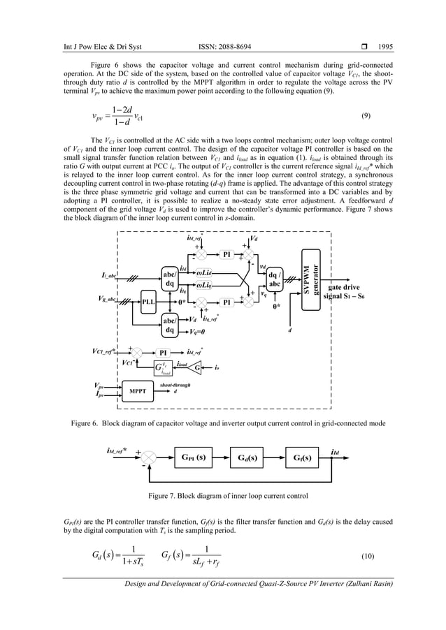 Design And Development Of Grid Connected Quasi Z Source Pv Inverter Pdf