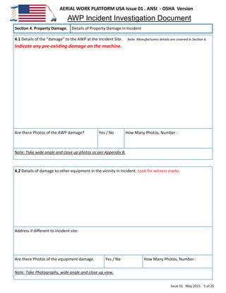 AWP Incident Investigation Document North America Market Issue 01 May ...