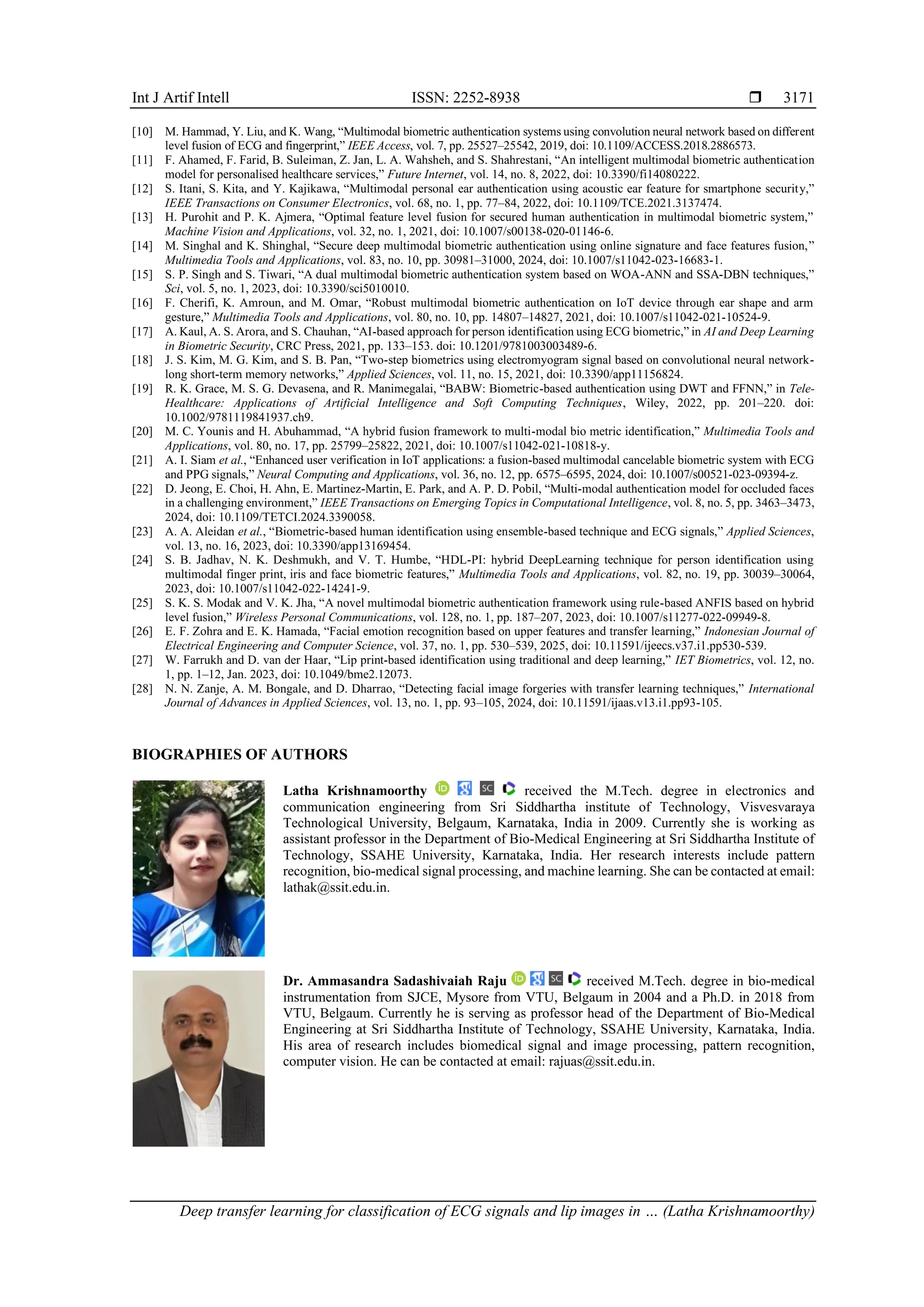 Deep transfer learning for classification of ECG signals and lip images ...
