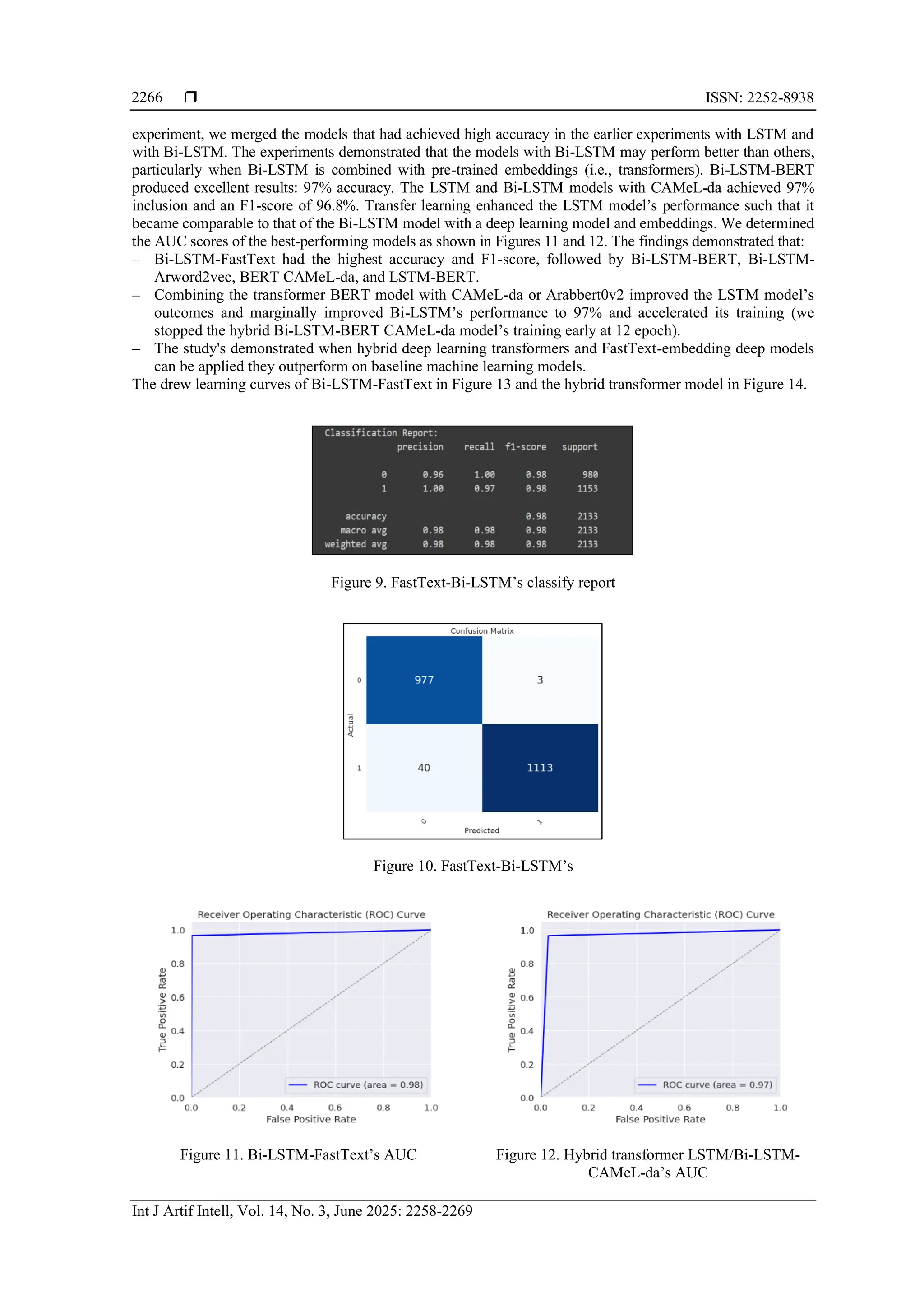 Enhanced Arabic-language cyberbullying detection: deep embedding and ...