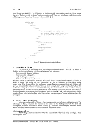 React: A detailed survey, React: A detailed survey | PDF
