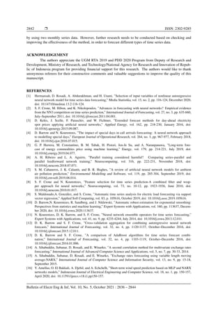 Automatic time series forecasting using nonlinear autoregressive neural network model with ...
