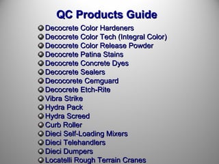 QC PRESENTATION 2015 | PPT