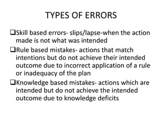 medical errors | PPTX | Infectious Diseases | Diseases and Conditions