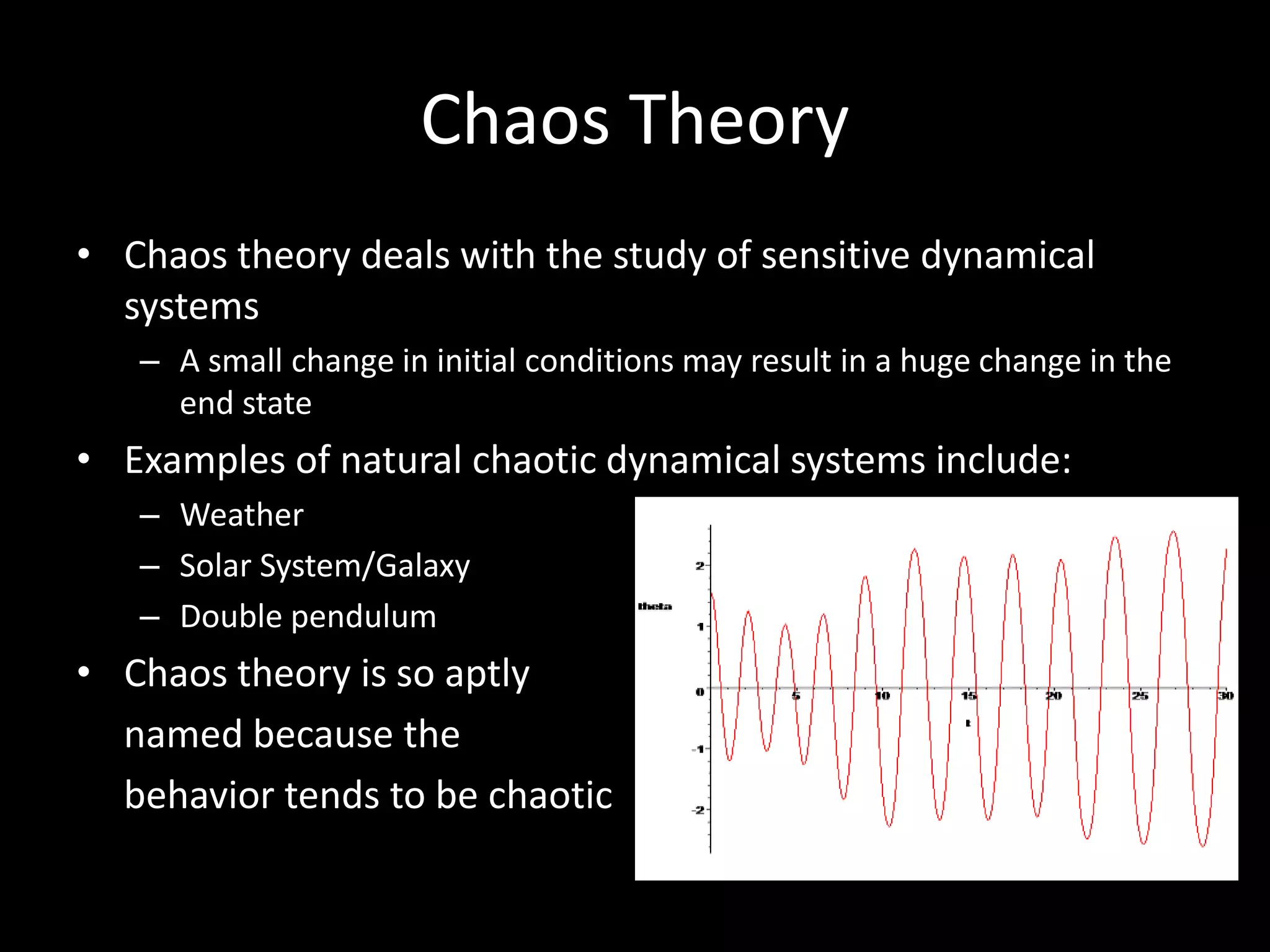 Chaos Presentation | PPTX | Physics | Science