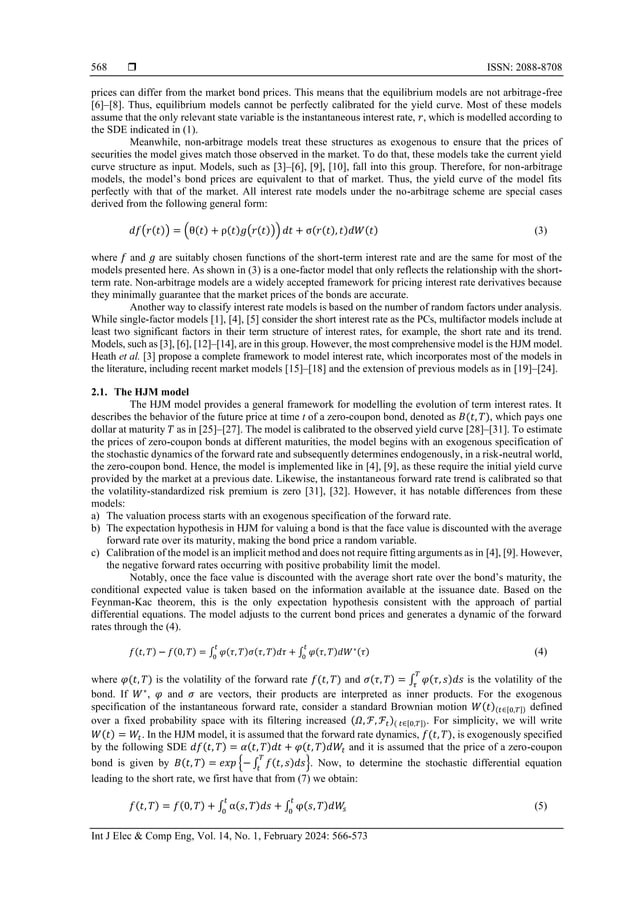 Multifactorial Heath-Jarrow-Morton model using principal component analysis | PDF