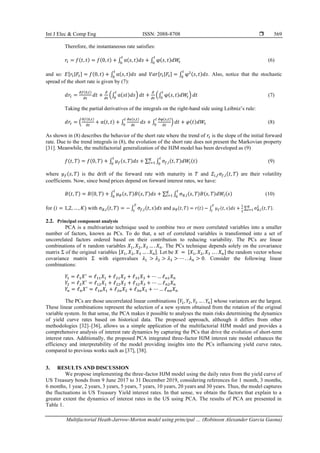 Multifactorial Heath-Jarrow-Morton model using principal component analysis | PDF