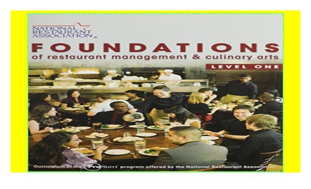 Foundations of Restaurant Management & Culinary Arts: Level 1 and 2 ...