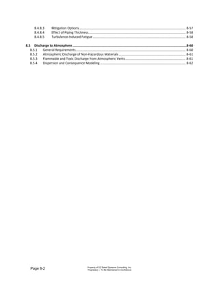 Relief System Design Guide Table of Contents | PDF