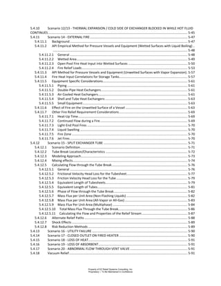 Relief System Design Guide Table of Contents | PDF