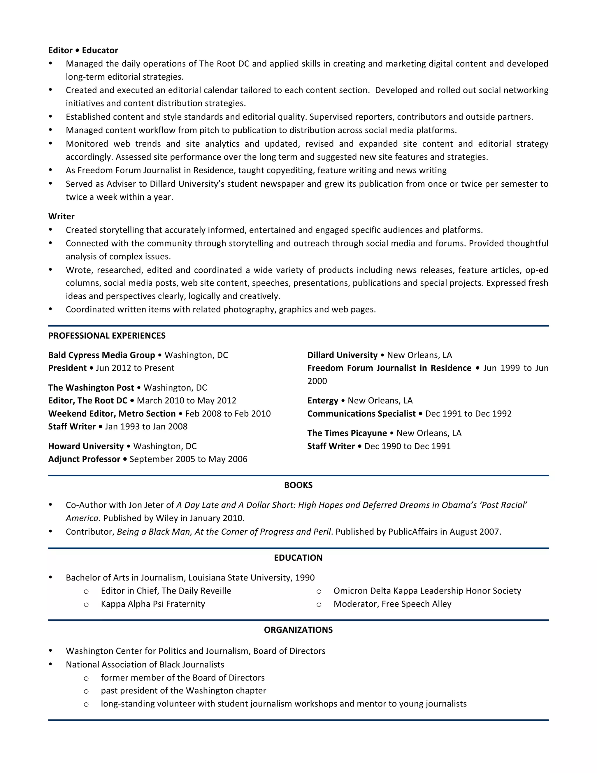 Robert Pierre - Resume | PDF