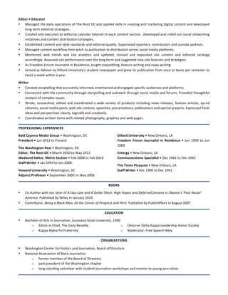 Robert Pierre - Resume | PDF