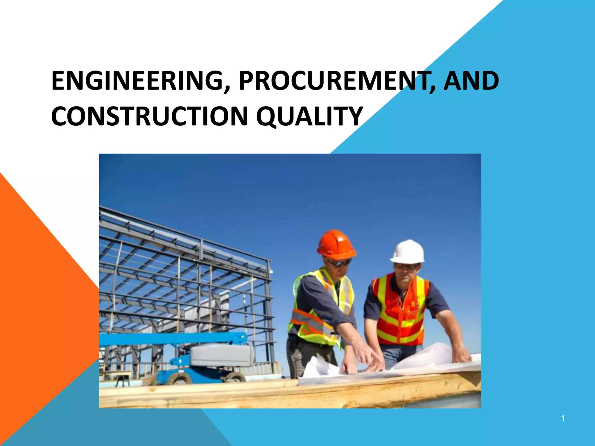 EPC Construction CQA Program | PPT