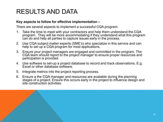 EPC Construction CQA Program | PPT