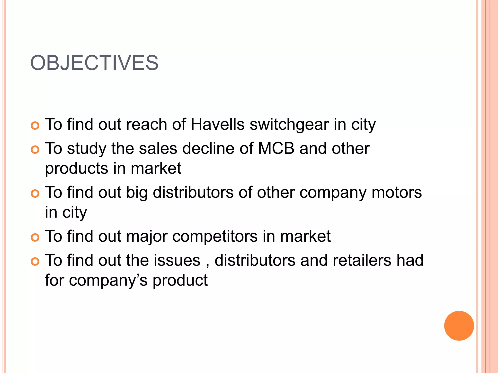 HAVELLS PPT | PPTX