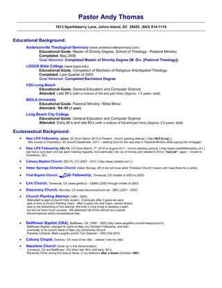 PastorAndyThomas | PDF