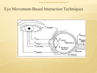 HUMAN COMPUTER INTERACTION TECHNIQUES BY SAIKIRAN PANJALA | PPT