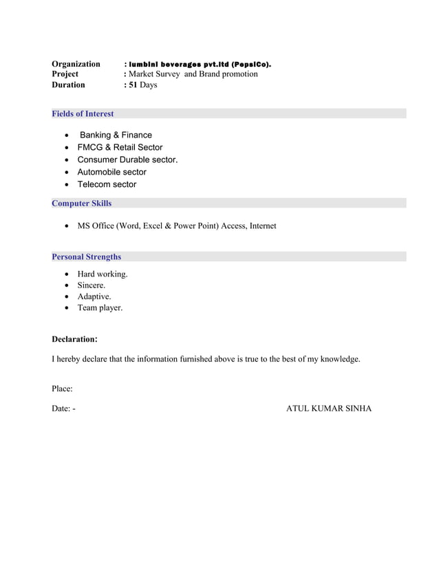 new atul resume (1) | PDF