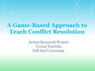 Using Game-Based Learning to | PPT