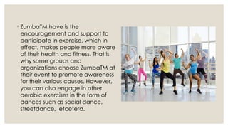 participate in an organized events that promoting fitness. | PPTX