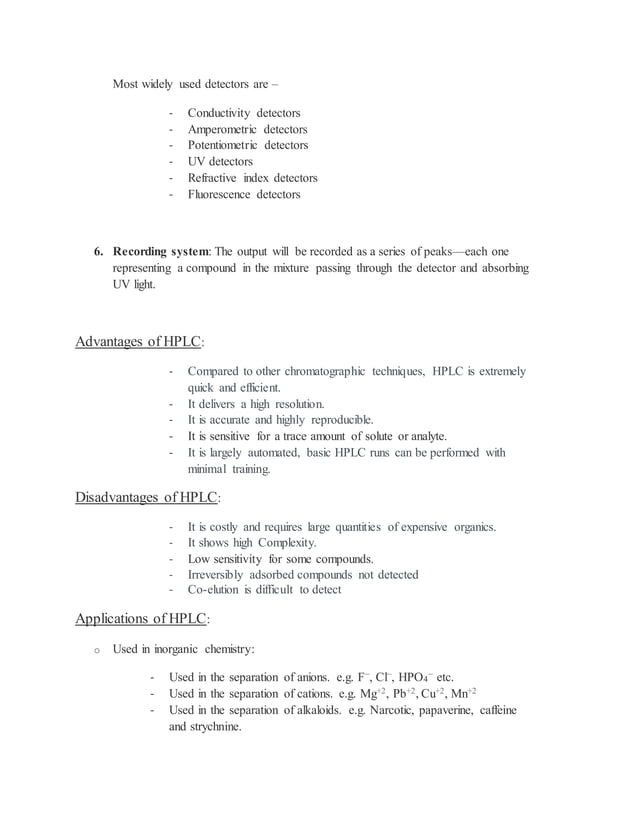 hplc | DOCX