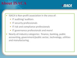 5548 isaca for-students | PPTX