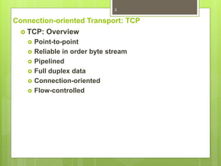 transport layer pptxdkididkdkdkddjjdjffkfif | PPTX
