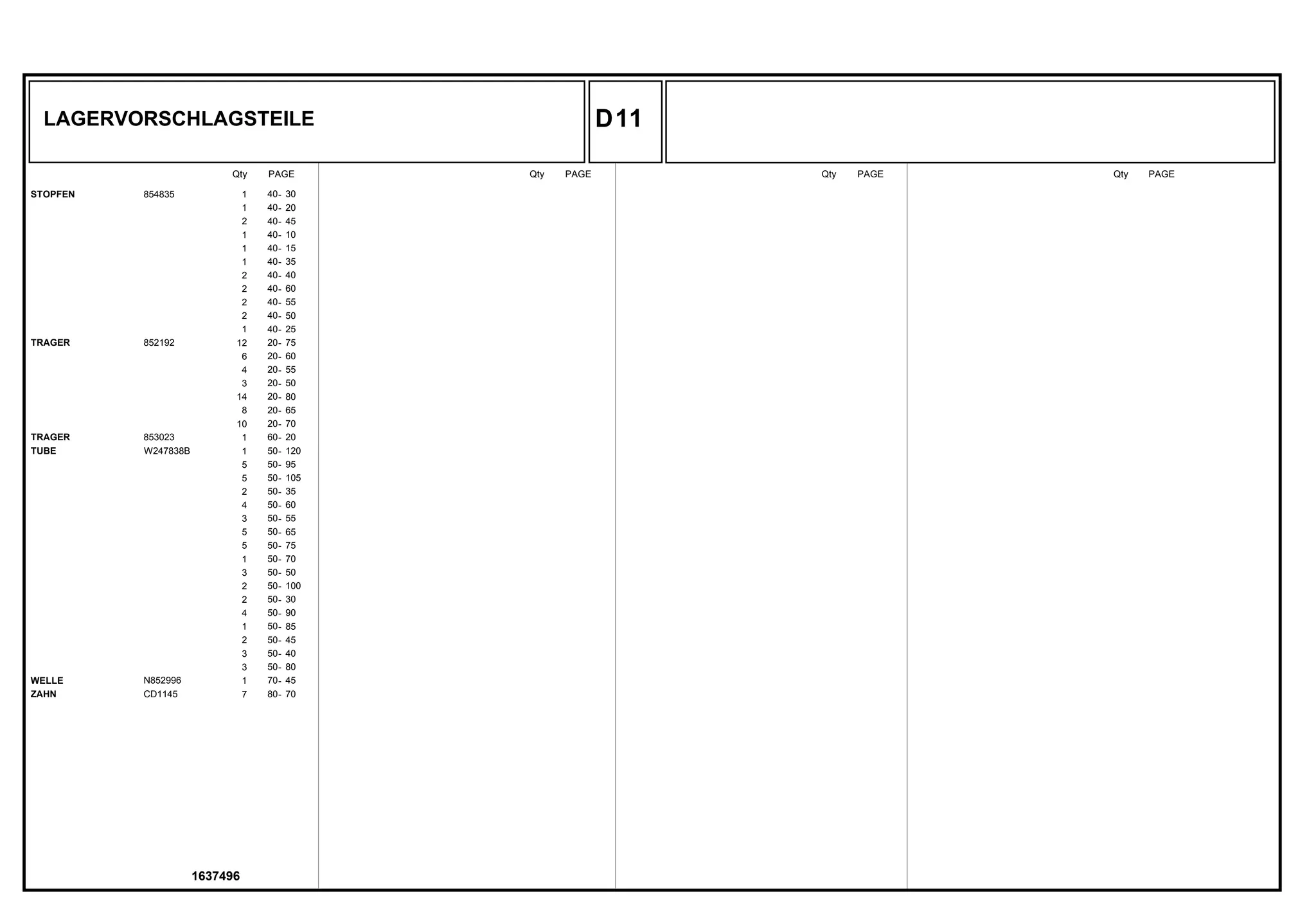 MF 555 parts catalog | PDF