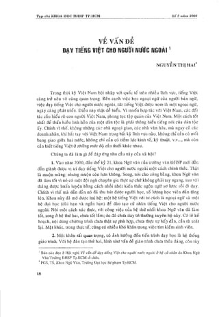 giao trinh tieng viet cho nguoi nuoc ngoai 1 | PDF