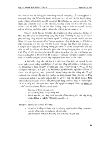 giao trinh tieng viet cho nguoi nuoc ngoai 1 | PDF