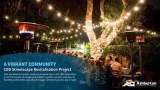 CBD Streetscape Revitalisation Project | PDF