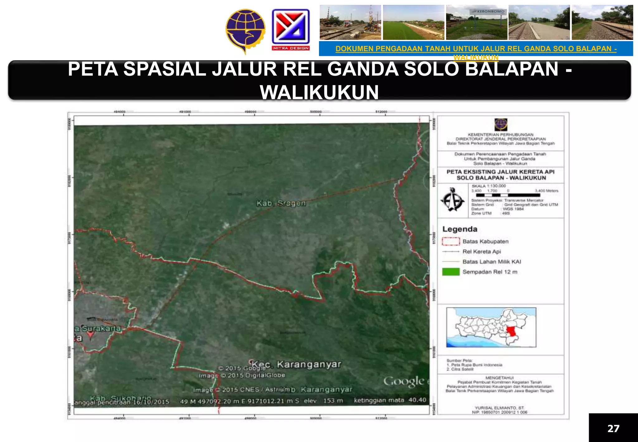 Paparan Dokumen Pengadaan Tanah (solobalapan-walikukun) | PPTX