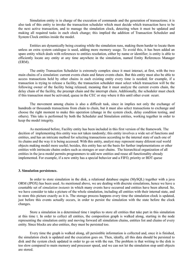 Open Modeling And Simulation Framework For Evolutive Analysis Pdf Databases Computer