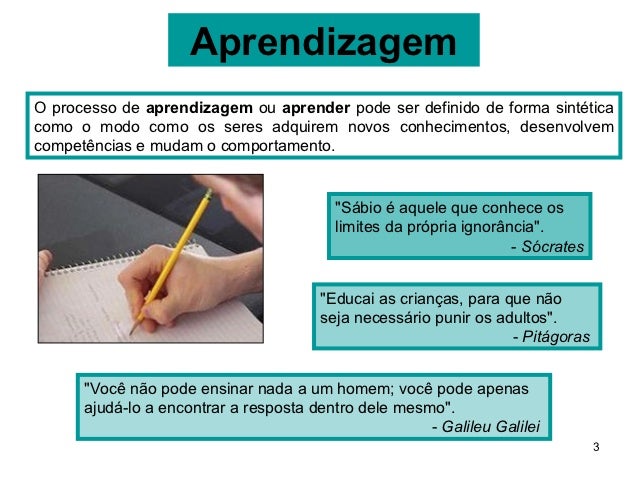 55586200 teorias-da-aprendizagem-aula