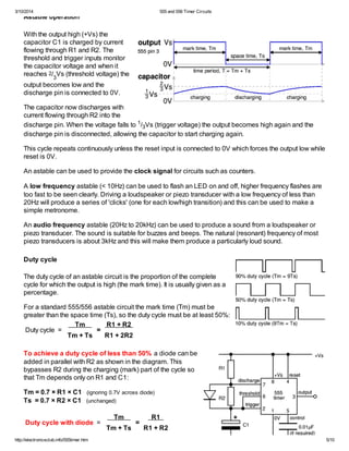 555 and 556 timer circuits | PDF | Home Appliances | Home & Garden