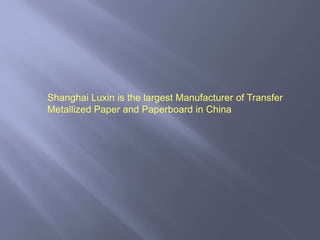 Company profile Luxin | PDF