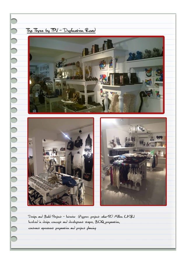 Dulitha Dharmaratne - Portfolio | PDF