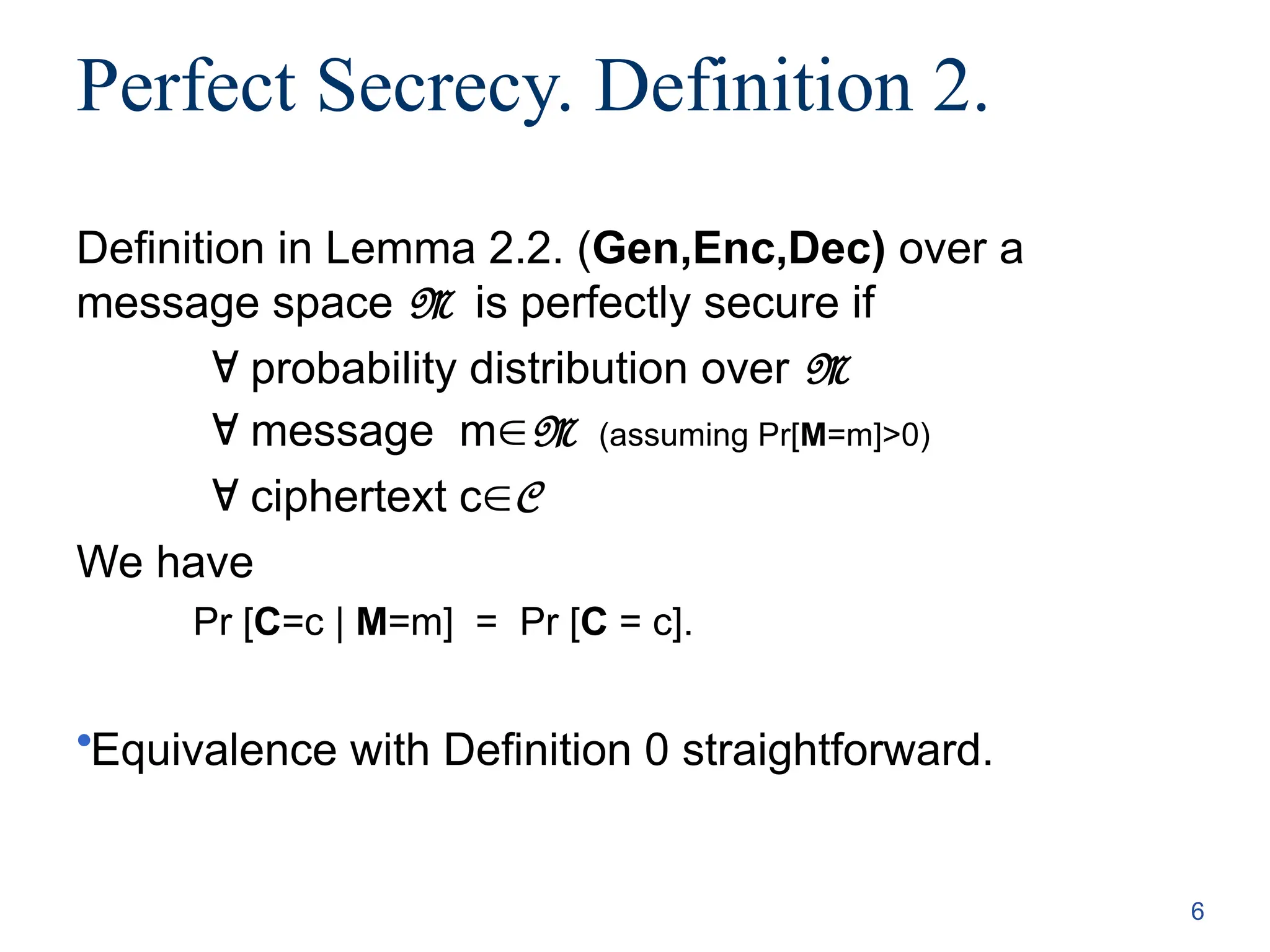 hannon's perfect secrecy_important point of ppt.ppt
