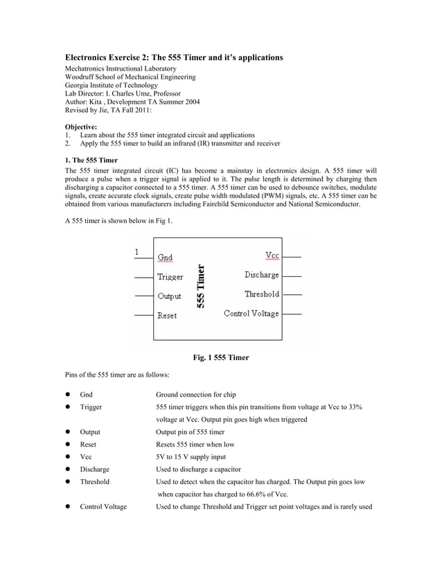 555 Timer Pdf