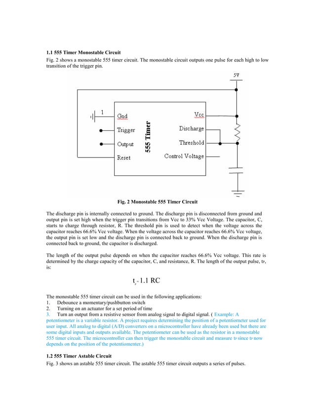 555 timer | PDF