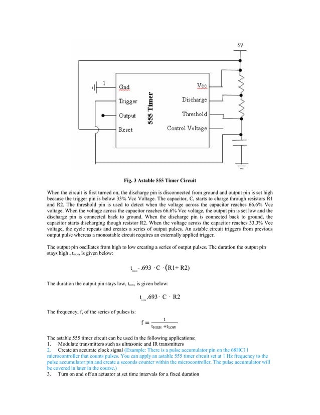 555 timer | PDF