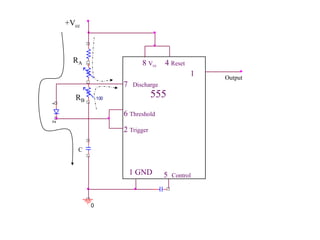 555 timer | PPT | Consumer Electronics | Technology & Computing