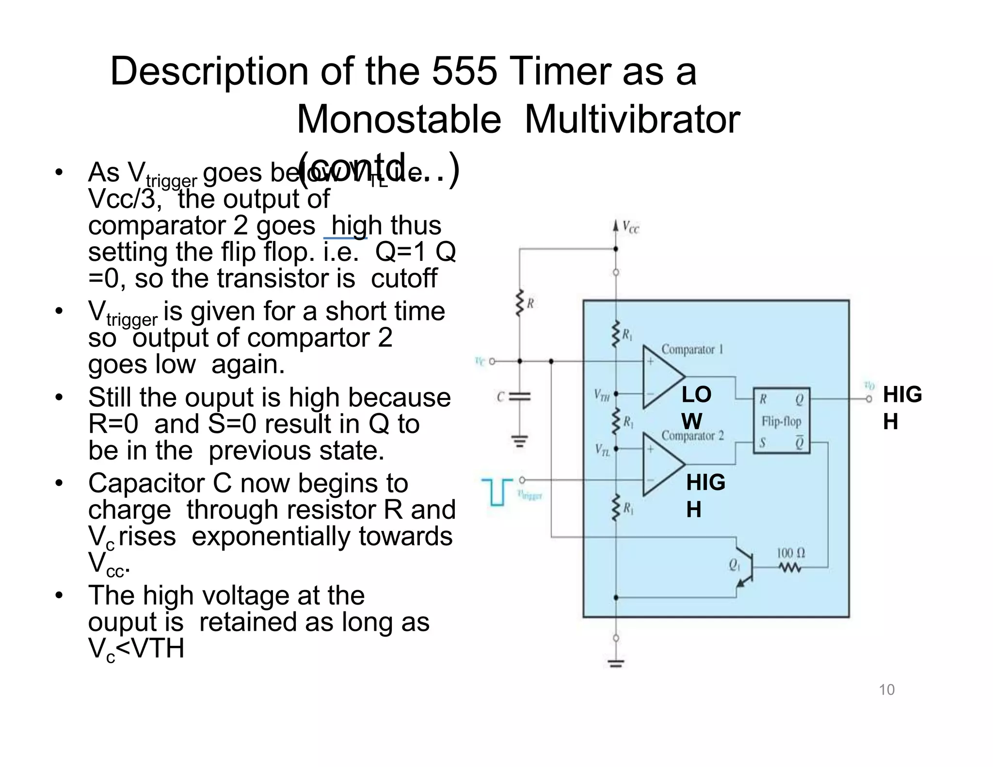 555 timer | PPTX | Computer Peripherals | Computing