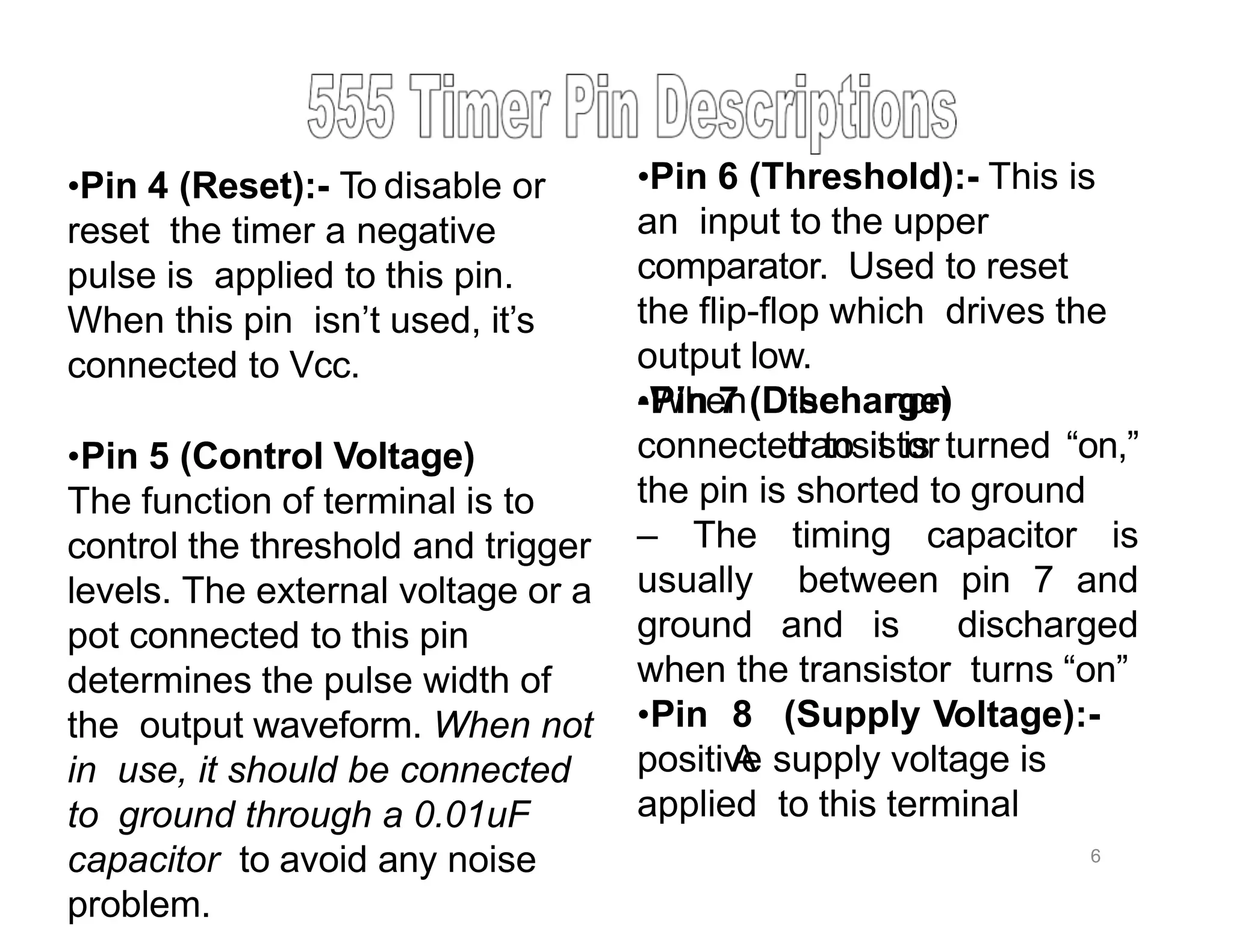 555 Timer Pptx Computer Peripherals Computing 8969