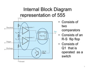 555 timer | PPTX | Computer Peripherals | Computing