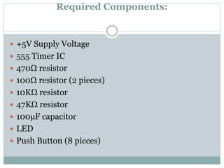 555 Timer Based Circuit.pptx