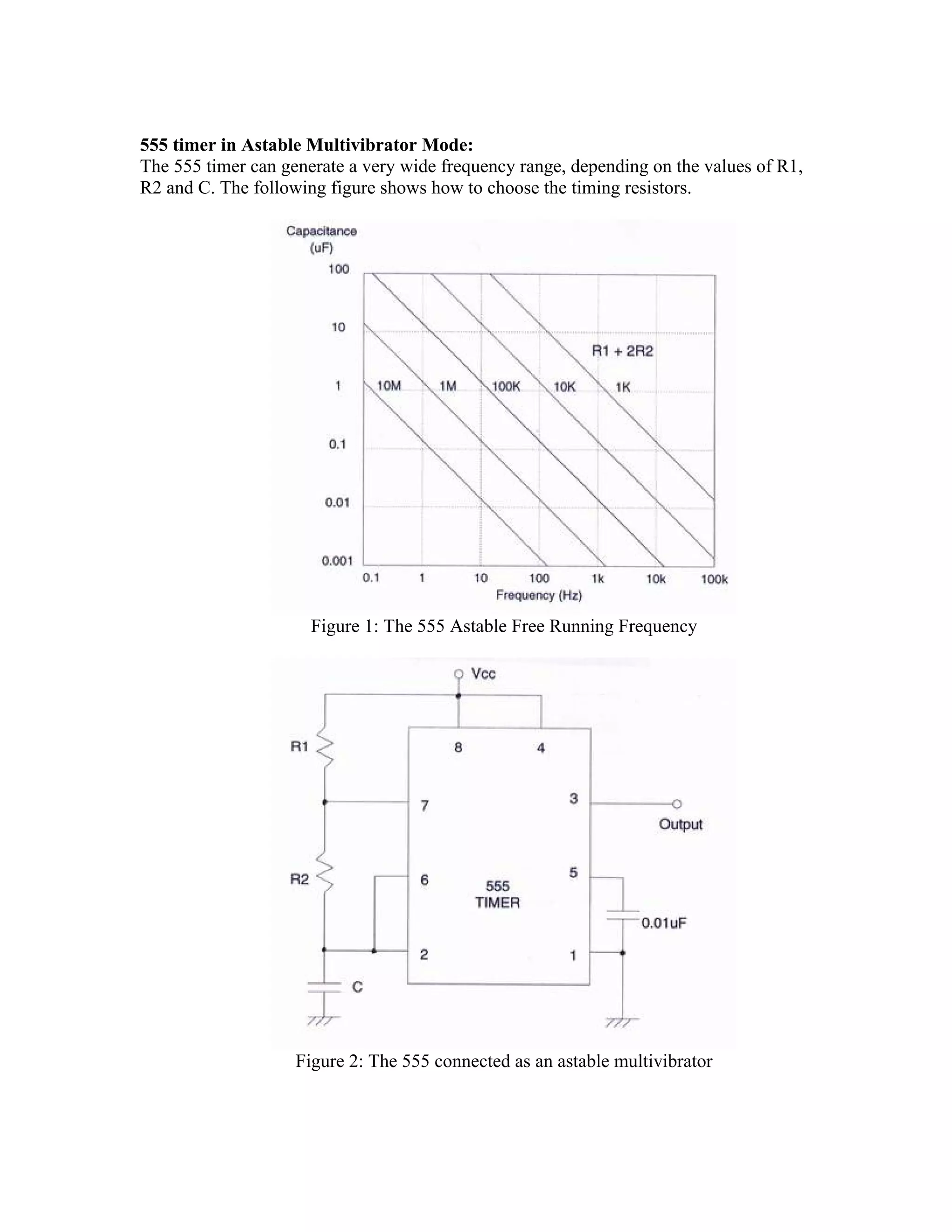 555 timer lab projects | PDF